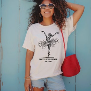 Funny Ballet Dancer T-shirt - Comfort Colors Dance Mom Gift - Etsy