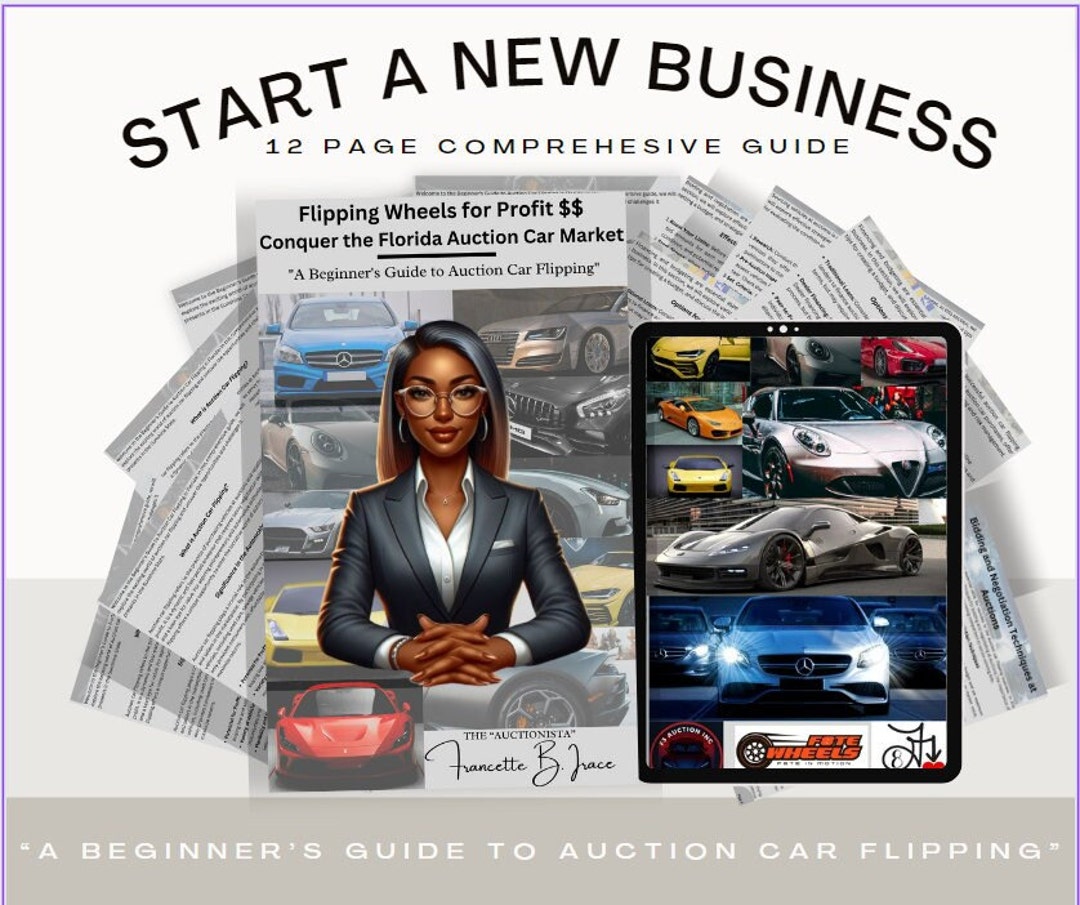 Flipping Wheels for Profit FOR Dummies - Etsy