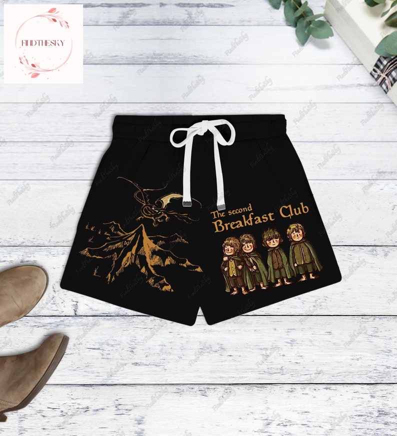 Lord of the Rings Tee and Shorts, I'd Rather Be Having My Second ...