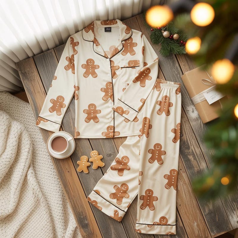 Gingerbread Pajamas - Etsy