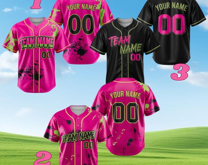 Animals Baseball Jersey, Monkey Team Custom Name and Number Baseball ...