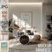 Music Room Poster Mockup, Meloman Wall Art Frame Mockup With Drum Set ...