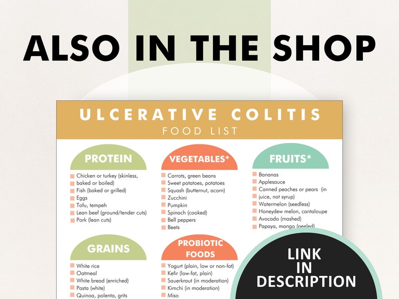 Ulcerative Colitis Diet Plan, PDF Diet Chart, Ulcerative Colitis Food ...