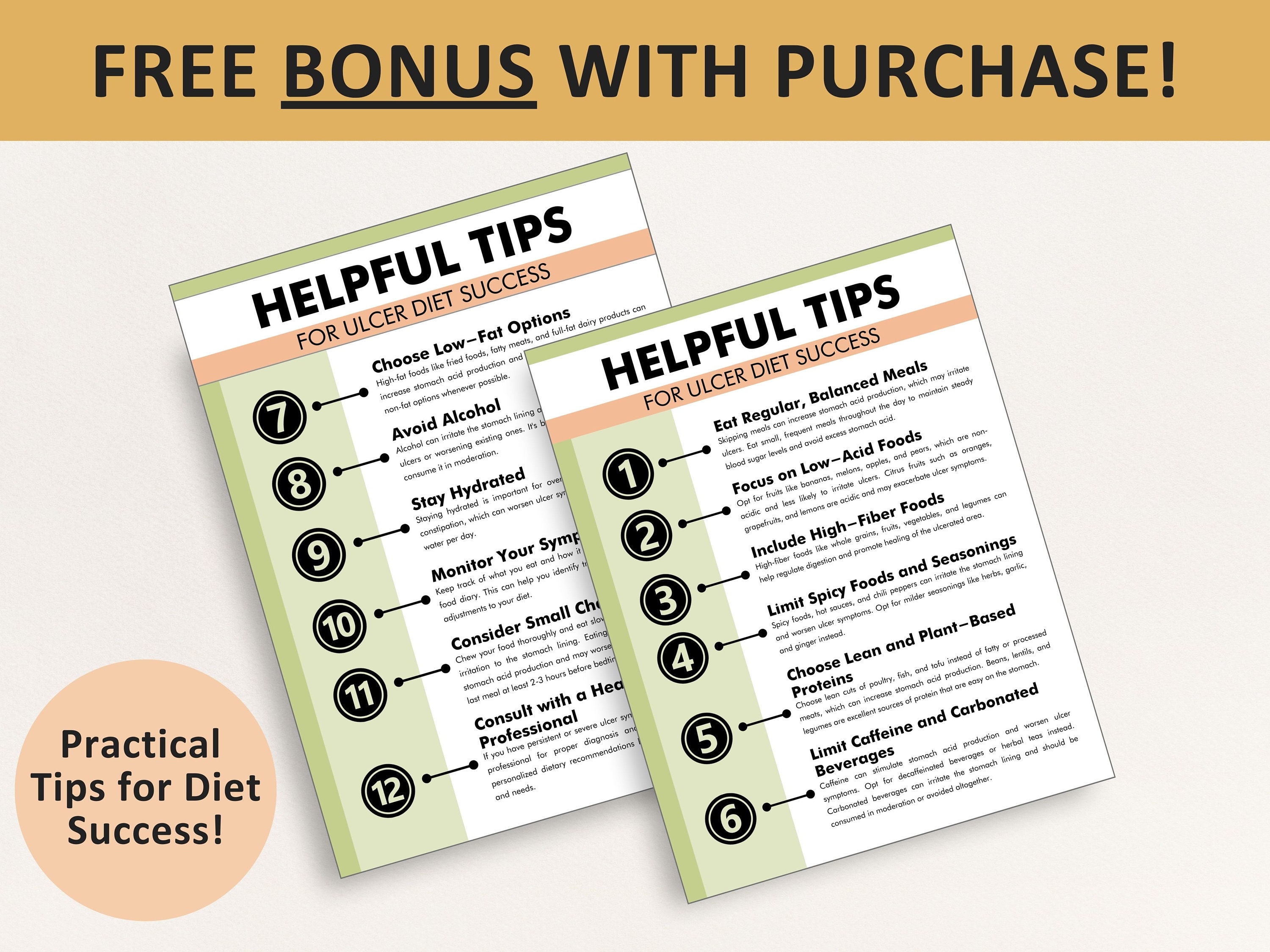 Ulcers Foods to Avoid, Peptic Ulcer Food List, PDF Food Chart That ...