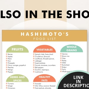 Hashimoto's Diet Plan, Hashimotos Food List, Hashimoto's Thyroiditis ...