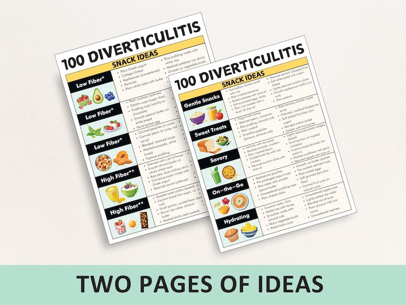 Diverticulitis Diet - Snack Ideas, Diverticulitis Foods to Eat - Snacks ...