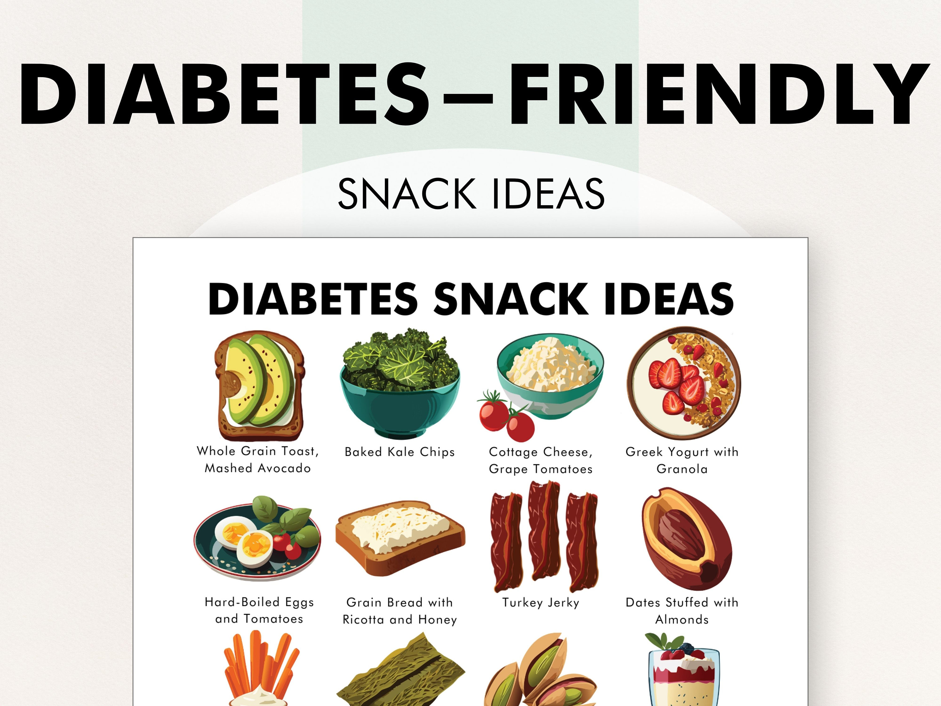 Diabetic Snack Ideas, Diabetic Snack Food List, Diabetes Snacks to Eat ...