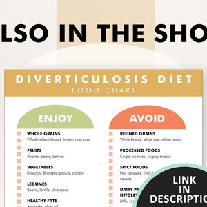 Diverticulosis Diet Plan, Diverticulosis Diet Food Chart ...