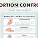 Portion Control Guide, Diabetes Portion Control PDF, Portion Sizes ...