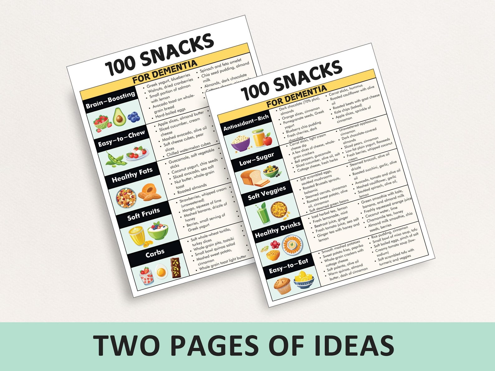 Foods for Dementia Patients - Snacks, Snack Foods for Dementia ...