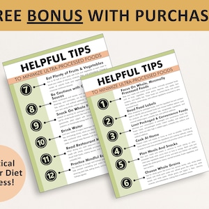 Ultra-processed Foods List, Ultra Processed Food Examples, Processed ...