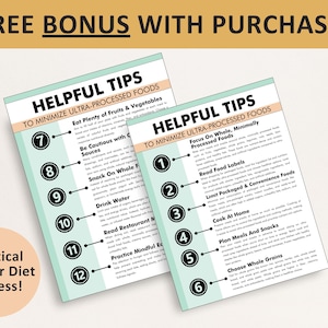 Ultra-processed Foods List, Ultra Processed Food Examples, Processed ...