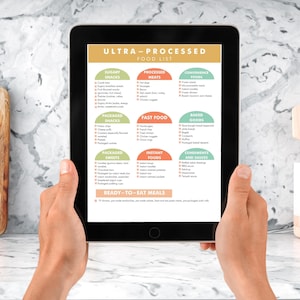 Ultra-processed Foods List, Ultra Processed Food Examples, Processed ...