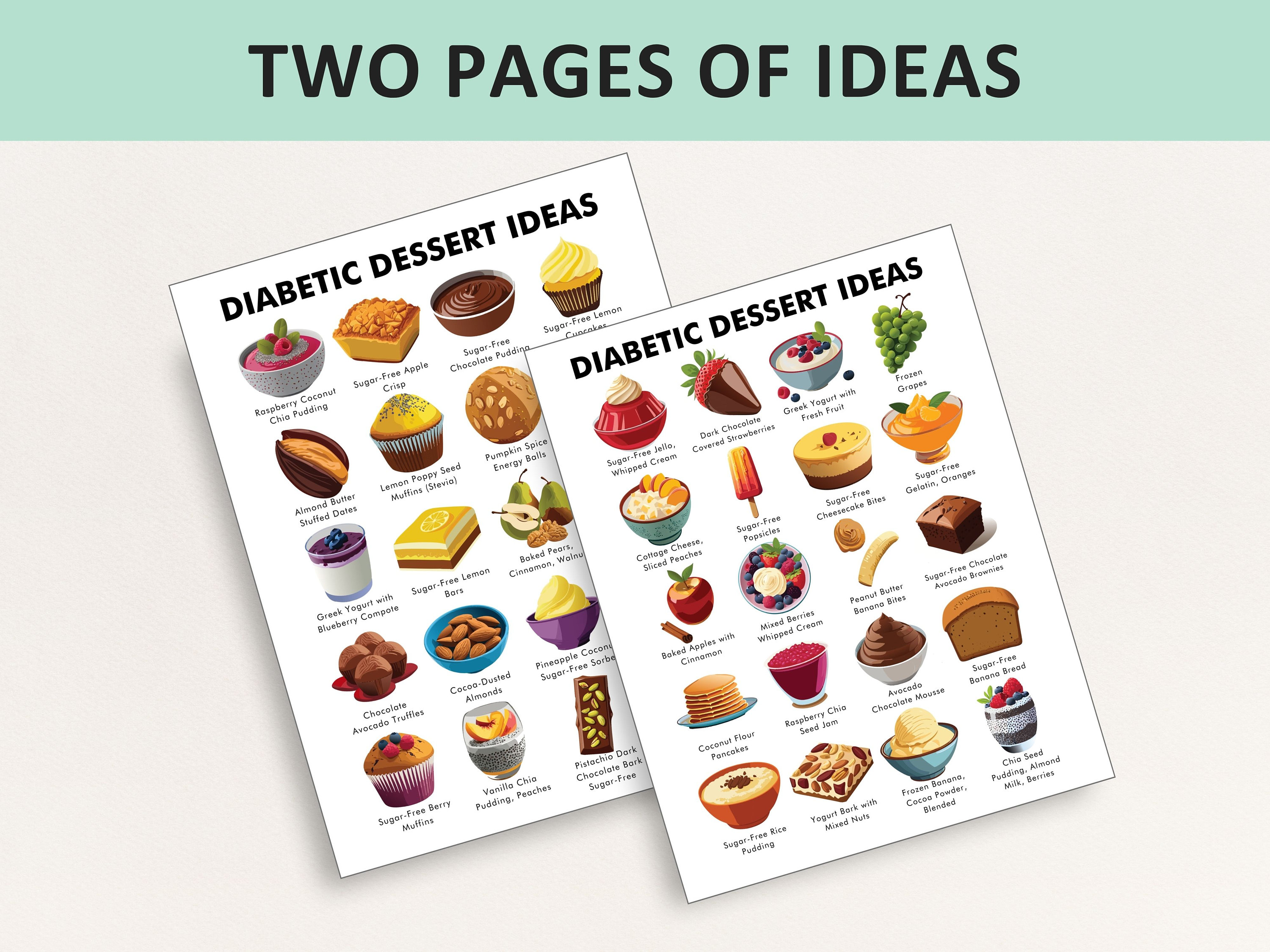 Diabetic Dessert Ideas, Diabetes Desserts to Eat, Diabetic Snack Food ...