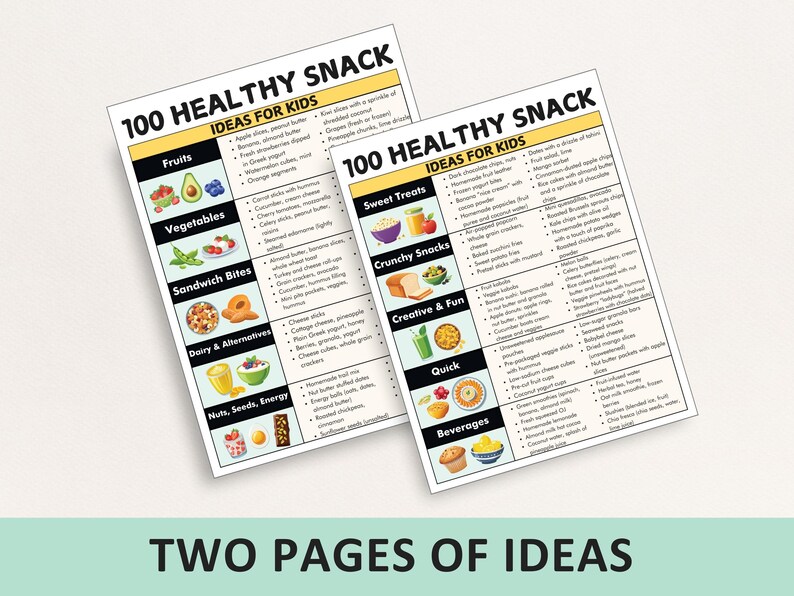 Healthy Snacks for Kids, Snack Ideas for Kids, Kids Healthy Snacks List ...