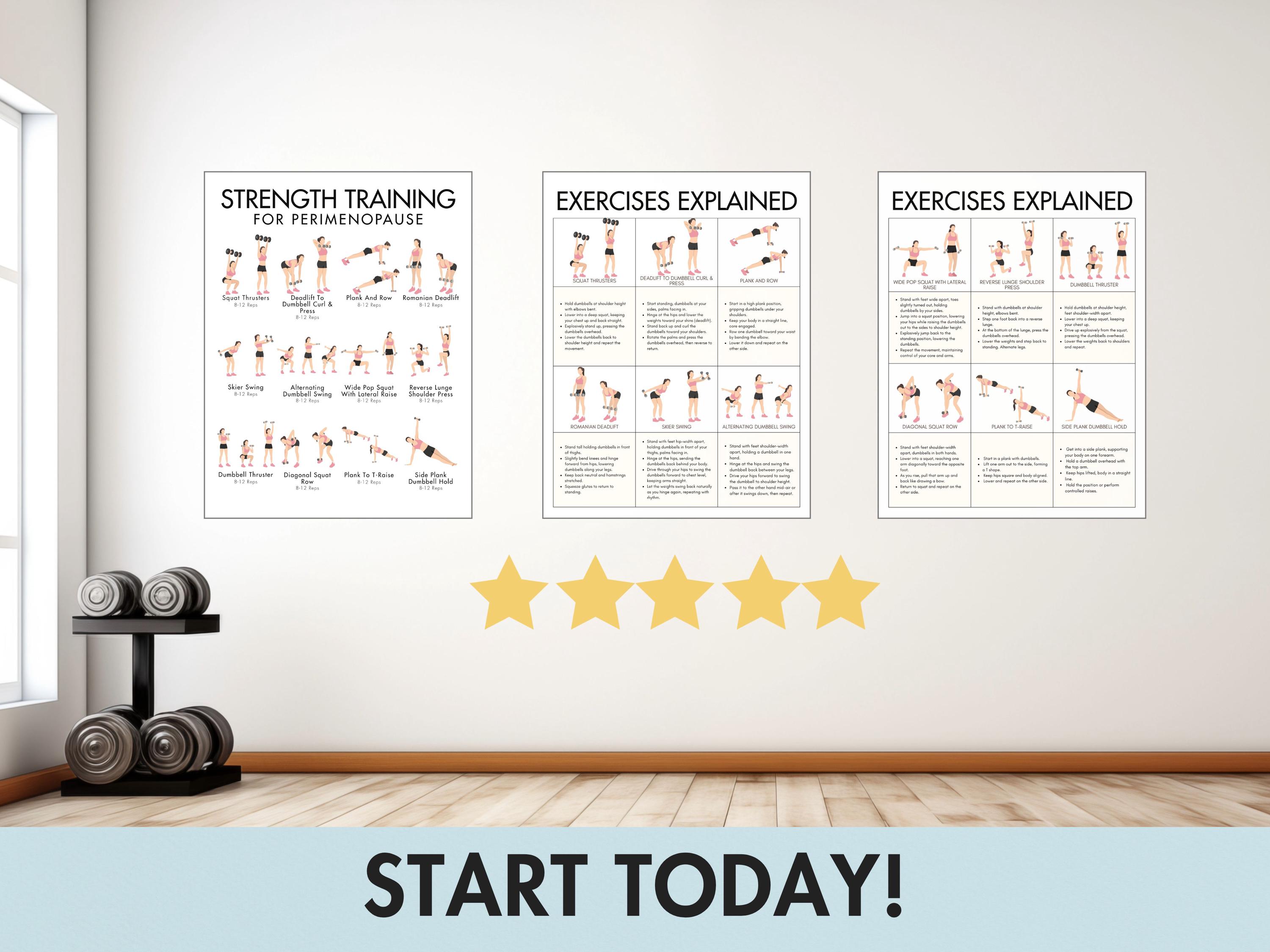 Strength Training for Perimenopause, Perimenopause Workout Plan ...