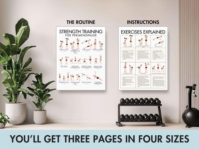 Strength Training for Perimenopause, Perimenopause Workout Plan ...