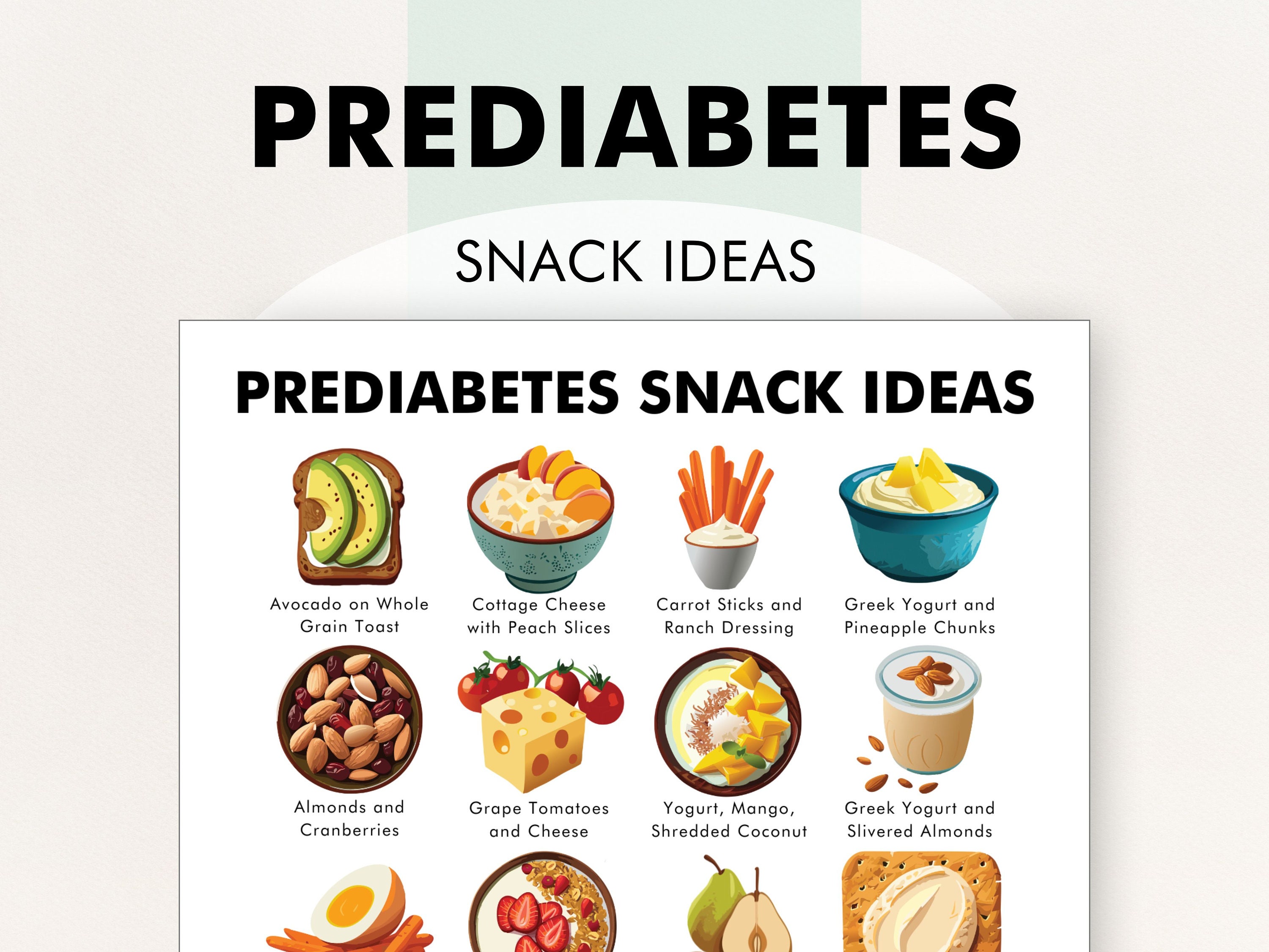 Prediabetes Snack Ideas, Snacks to Eat for Prediabetic Diet, Pre ...