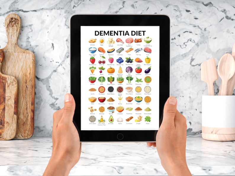 Dementia Diet PDF, Dementia Food Chart, List of the Best Foods for ...