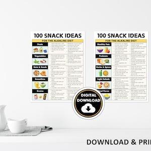 Alkaline Snacks, Alkaline Foods List - Snacks, 100 Snack Ideas ...