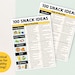 Athlete Snack List, 100 Athlete's Snacks, Snacks for an Athlete ...