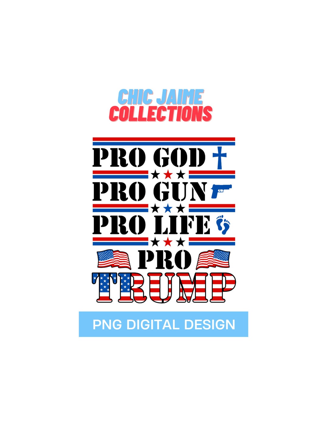 Pro Gun Pro Gun Pro Life Pro Trump Png, Trump 2024 Png, MAGA Png ...