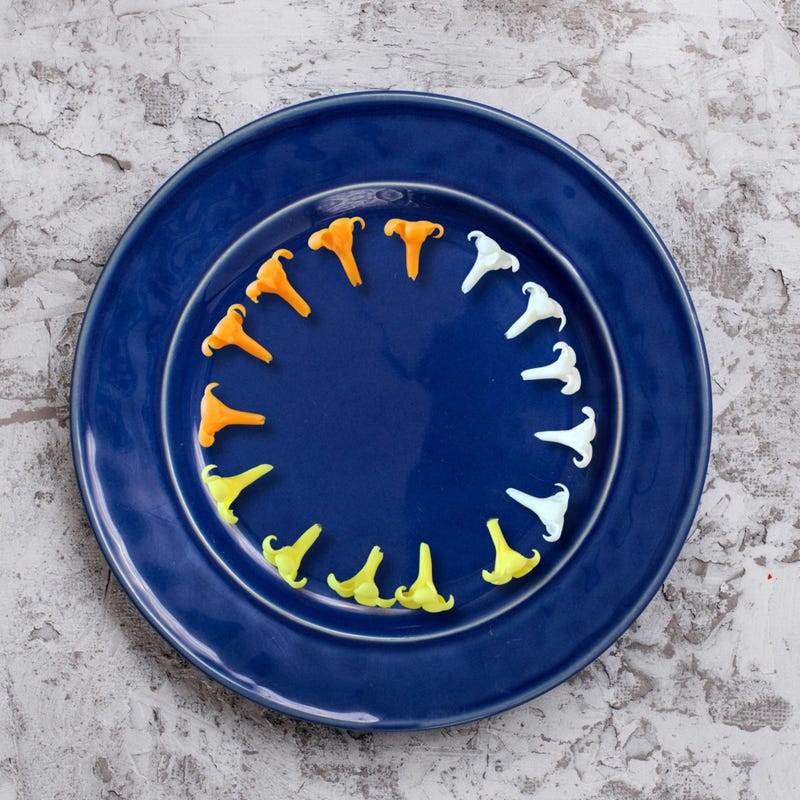 Fake Clay Flowers Mini - Etsy