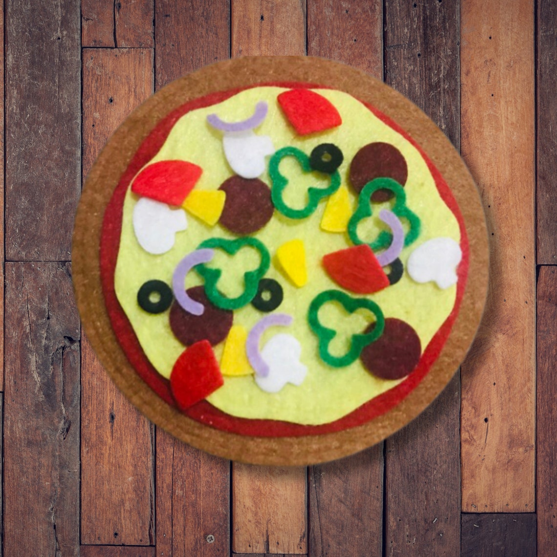 DIY Pizza Felt Set – Buy 1 Get 1 Free –fun & Creative Pizza Making Kit ...