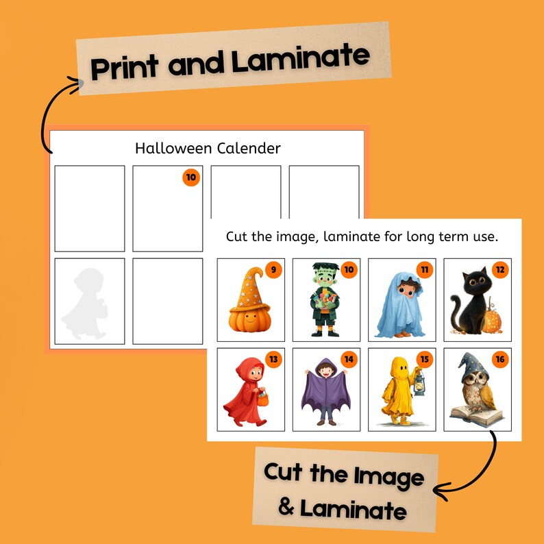 Printable Halloween Busy Binder Set | Interactive Learning Activities ...