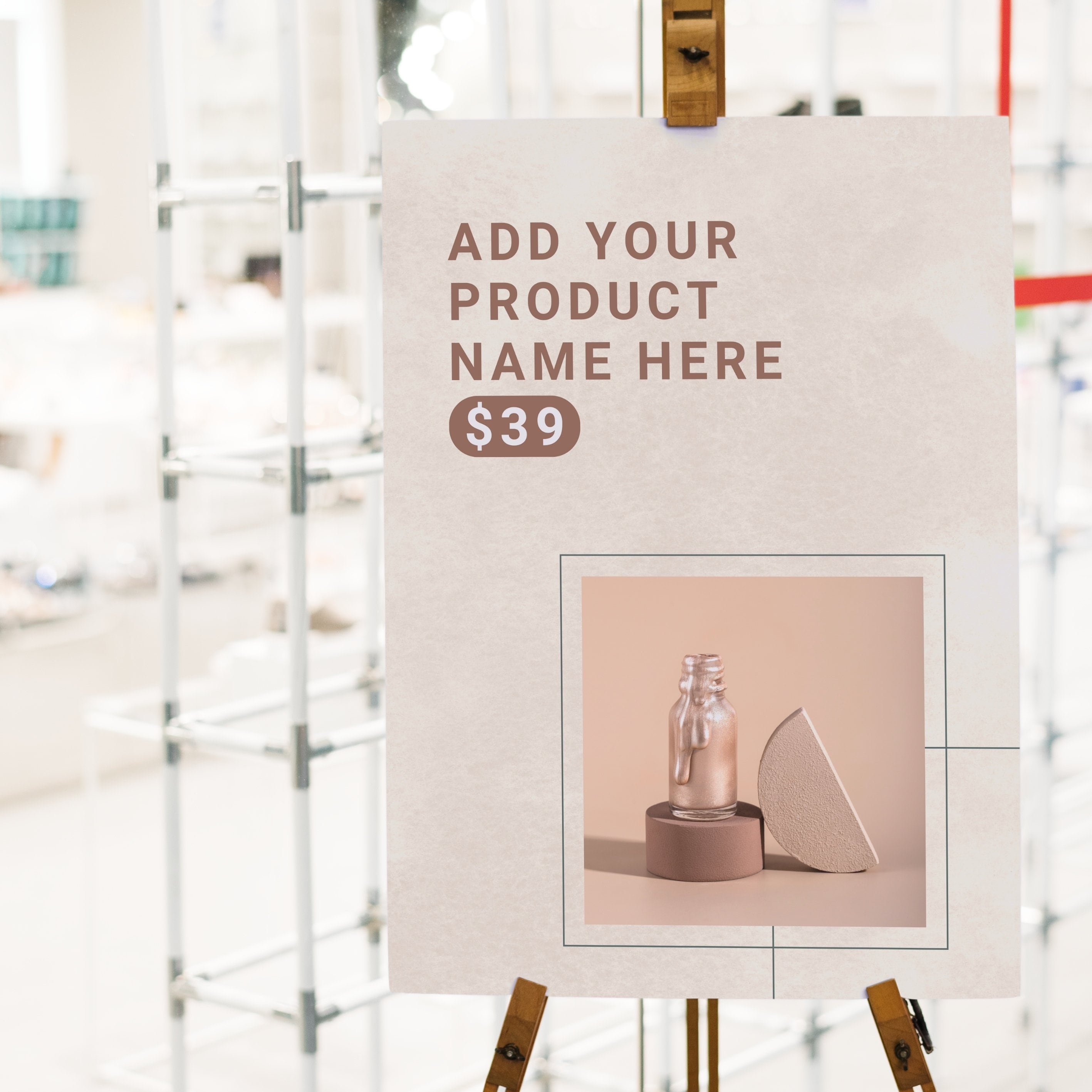 Product Posters Set of 3 Canva Template Digital Download Shop Store ...