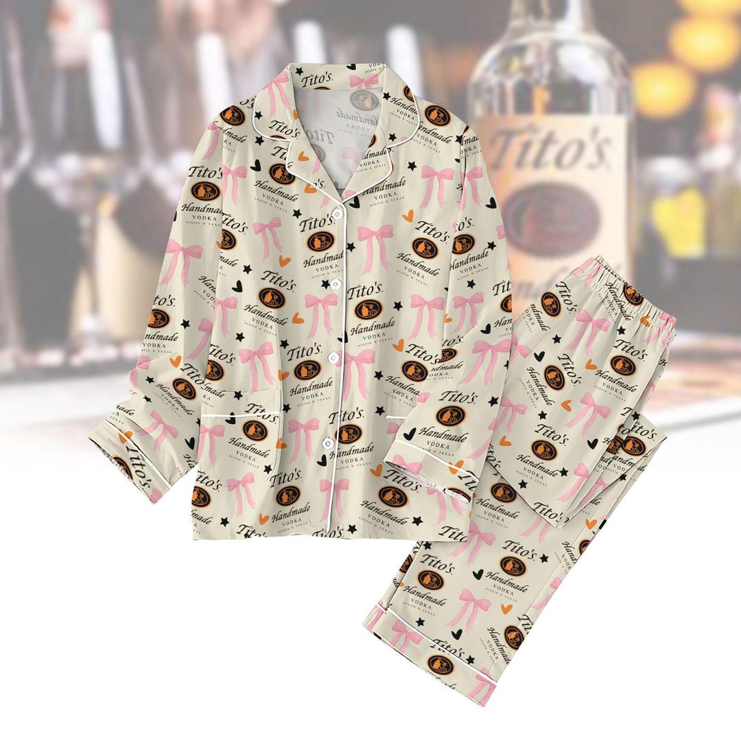 Titos Handmade Vodka Pajamas, Titos Vodka Pajamas Set, Titos Coquette ...