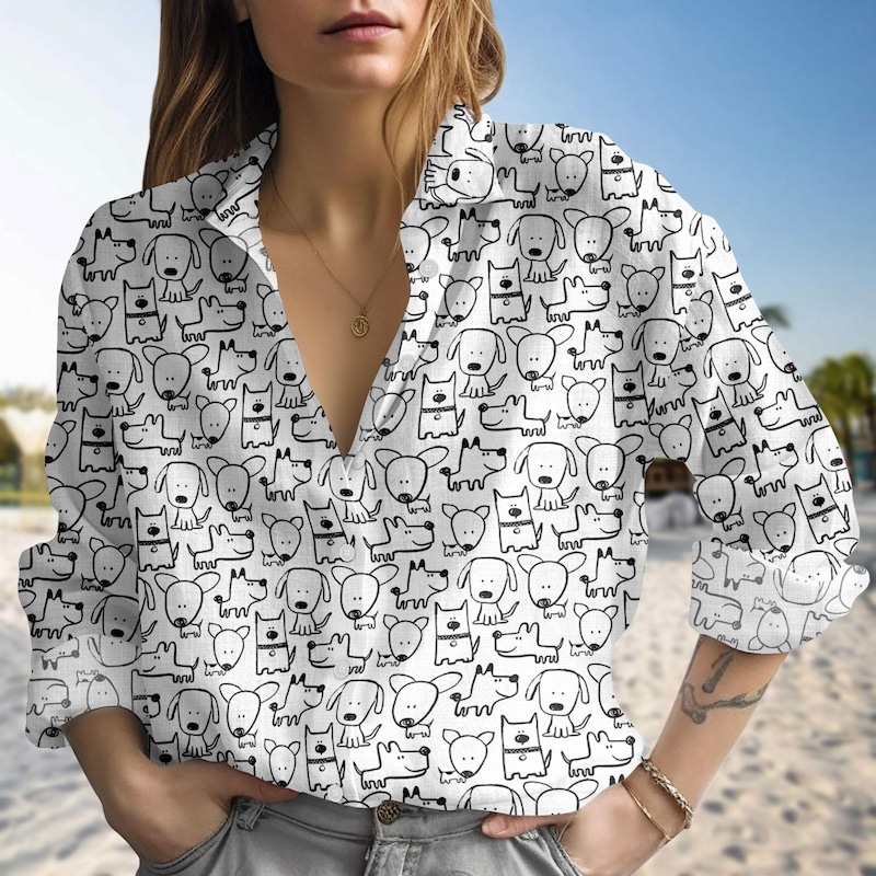 Animal Prints Blouses - Etsy