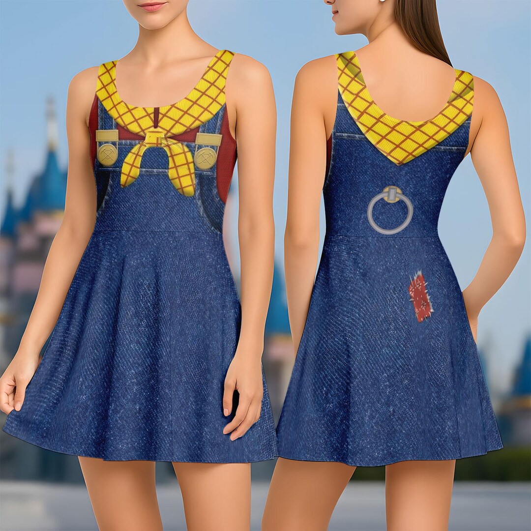 Stinky Pete Skater Dress, Toy Story Villain Costume Dress, Disney ...