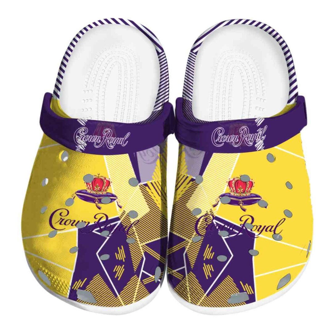 Crown Royal Shoes, Drinking Whisky Sandals Men, Whisky Funny Shoes ...