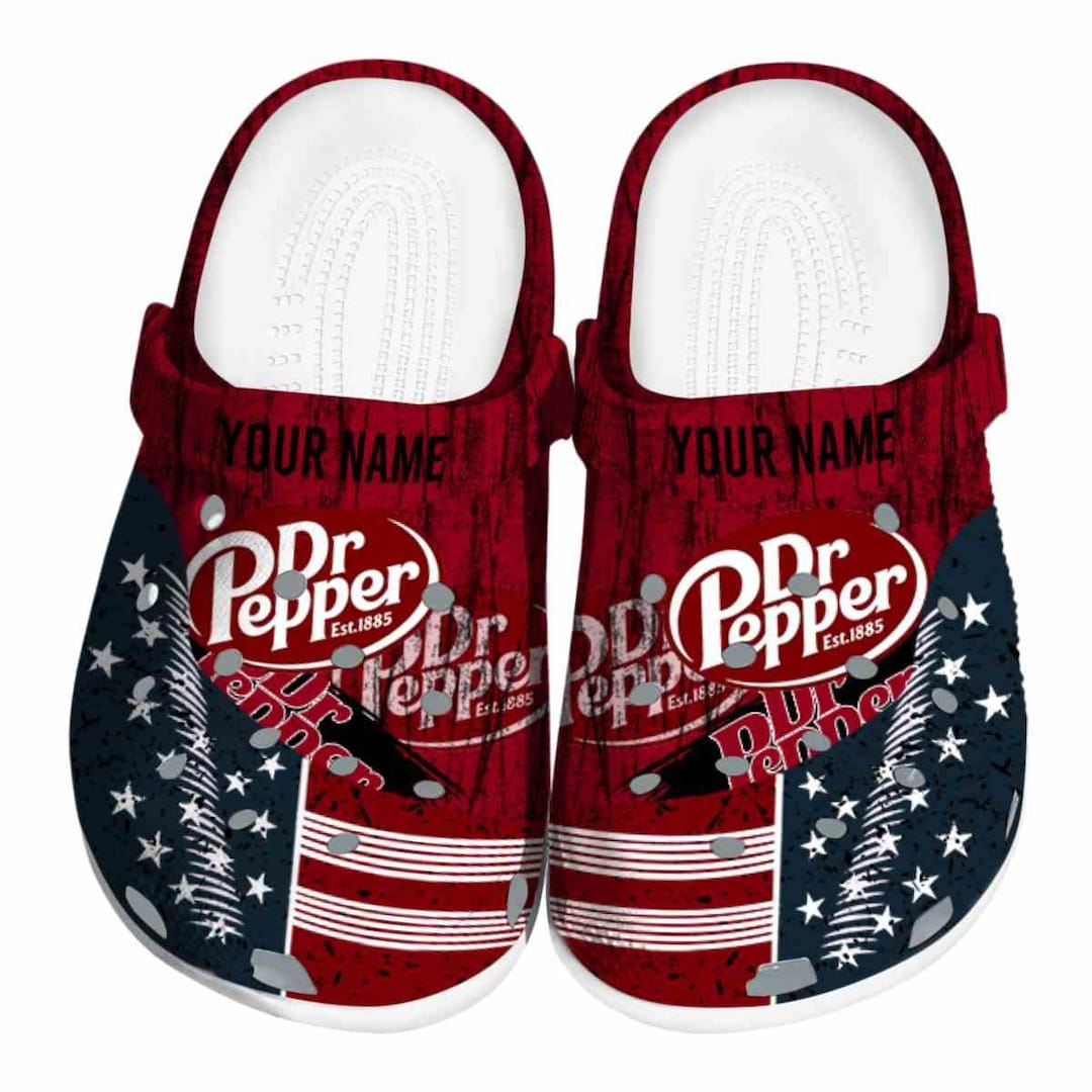 Custom Dr Pepper Shoes, Diet Dr Pepper Sandals, Beverage Shoes for Men ...