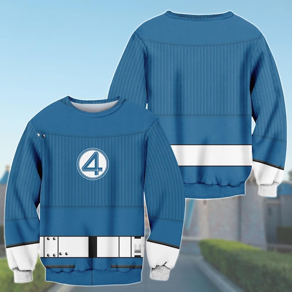 Fantastic Four Costume Adults - Etsy