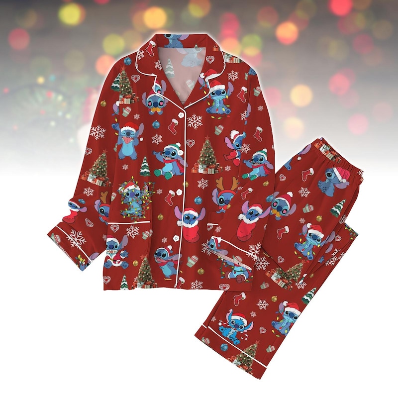 Lilo and Stitch Christmas Pajamas - Etsy