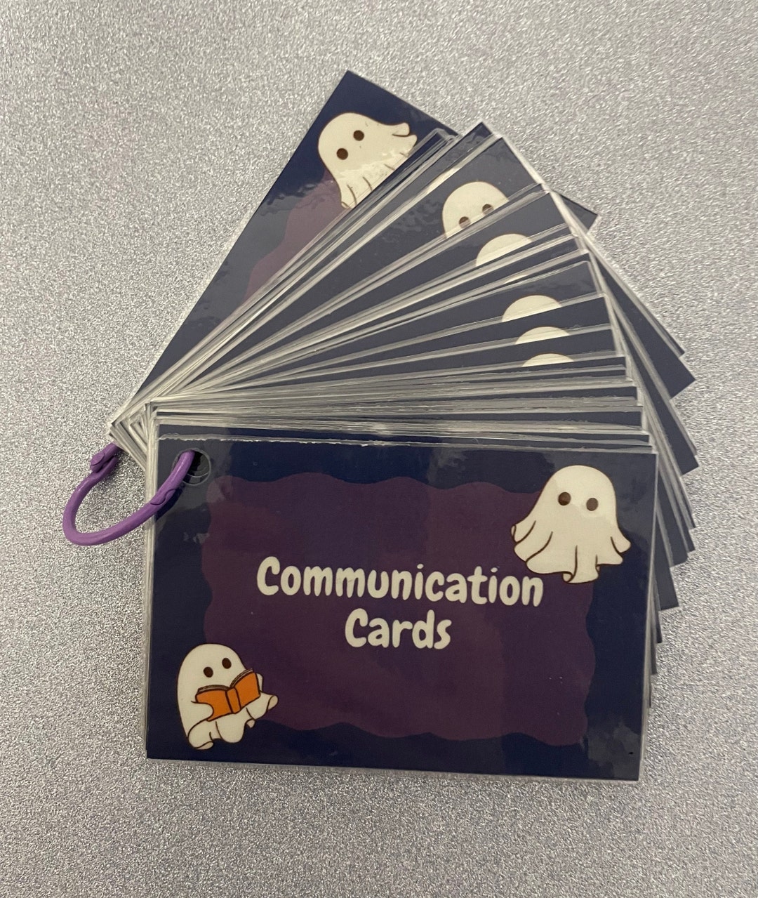 Ghost Communication Cards - Etsy
