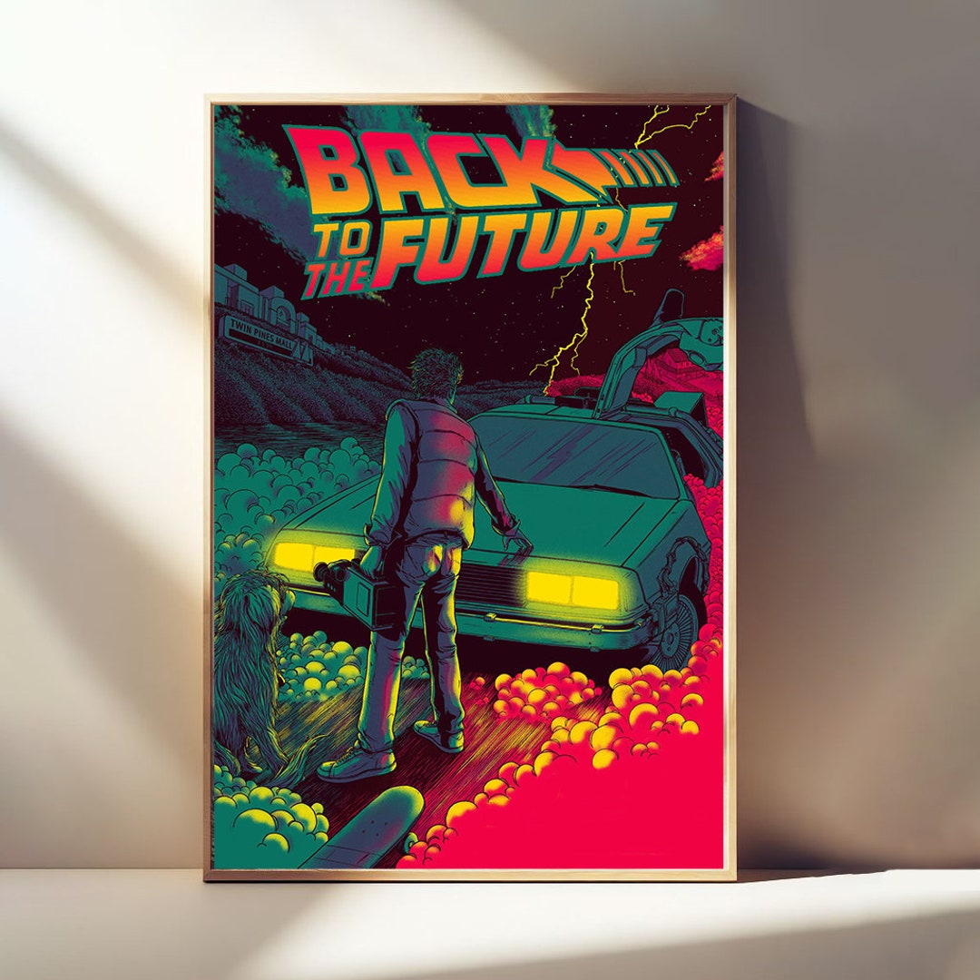 Back to the Future Movies Posters, Room Decor Canvas Posters, Classic ...