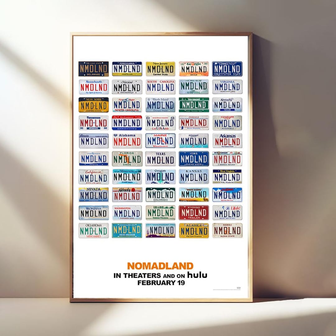 Nomadland Movies Posters, Room Decor, Canvas Posters, Classic Film ...