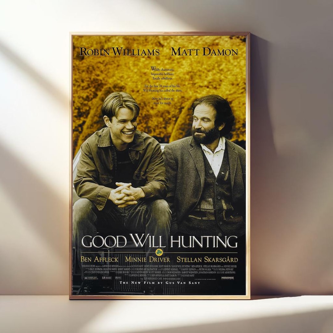 Good Will Hunting Movies Posters, Room Decor, Canvas Posters, Classic ...