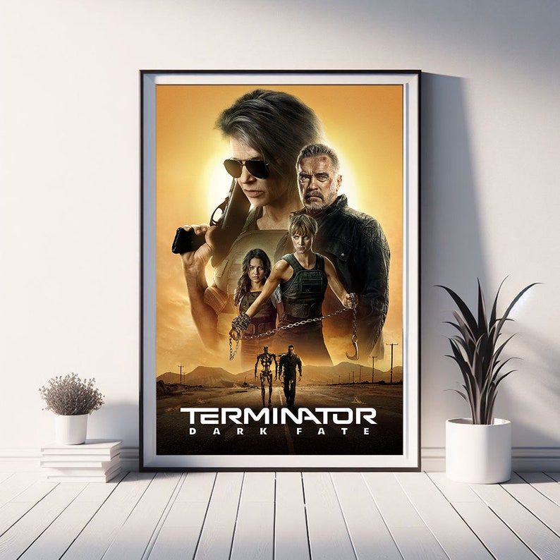 Terminator Dark Fate Movies Posters, Room Decor Paper Posters, Classic ...