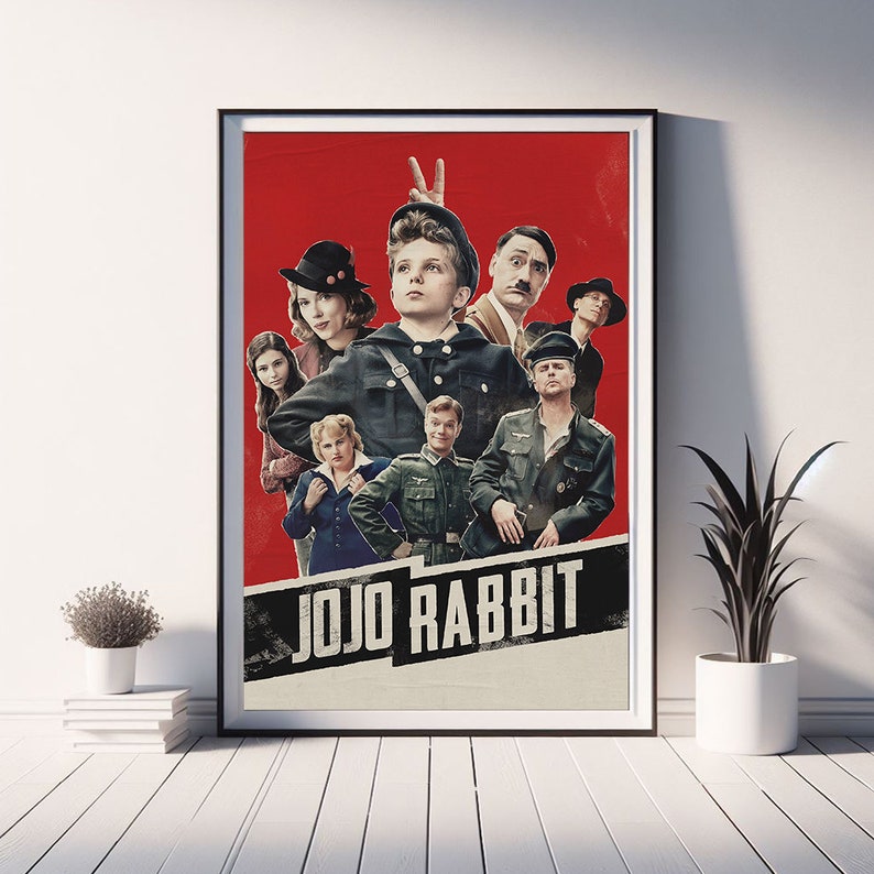 Jojo Rabbit Movies Posters, Room Decor Paper Posters, Classic Film ...