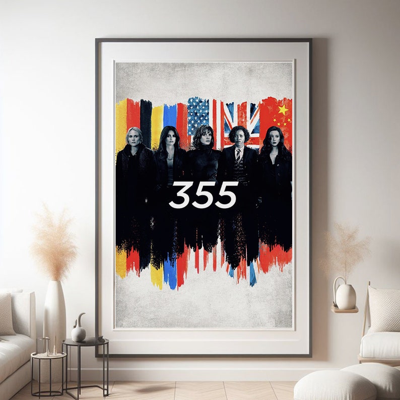 The 355 Movies Posters,vintage Poster,music Retro Poster,retro Movie ...