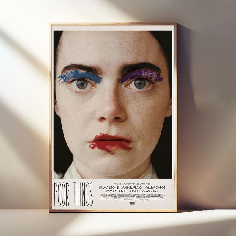 Poor Things Movie Poster, Classic Film, Room Decor, Canvas Posters ...