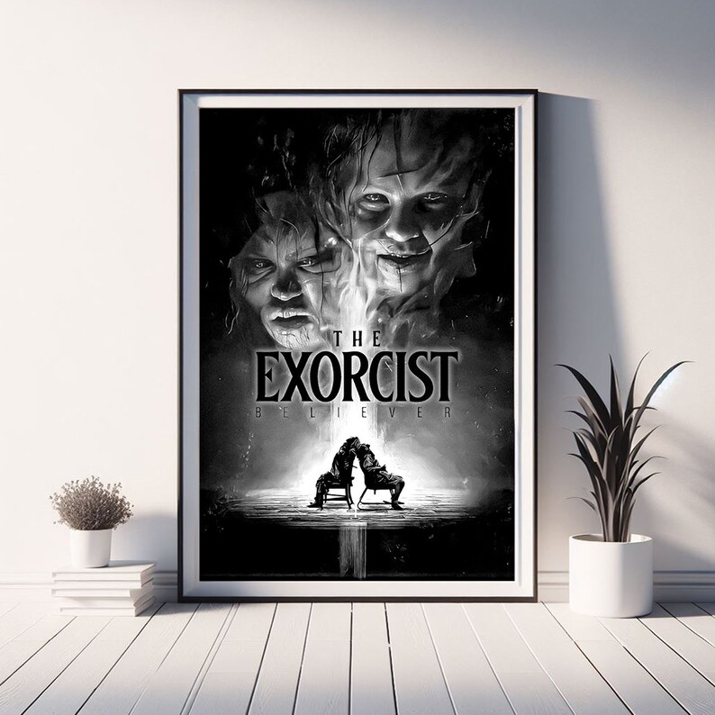The Exorcist Believer Movies Posters, Room Decor Canvas Posters ...