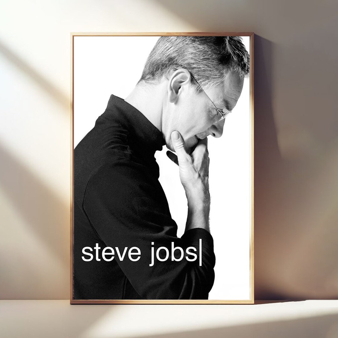 Steve Jobs Movies Posters, Room Decor Paper Posters, Classic Film, Wall ...