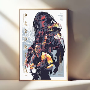 Predator Movies Posters, Room Decor Canvas Posters, Classic Film, Wall ...