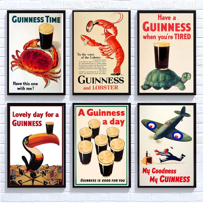 Guinness Poster - Etsy