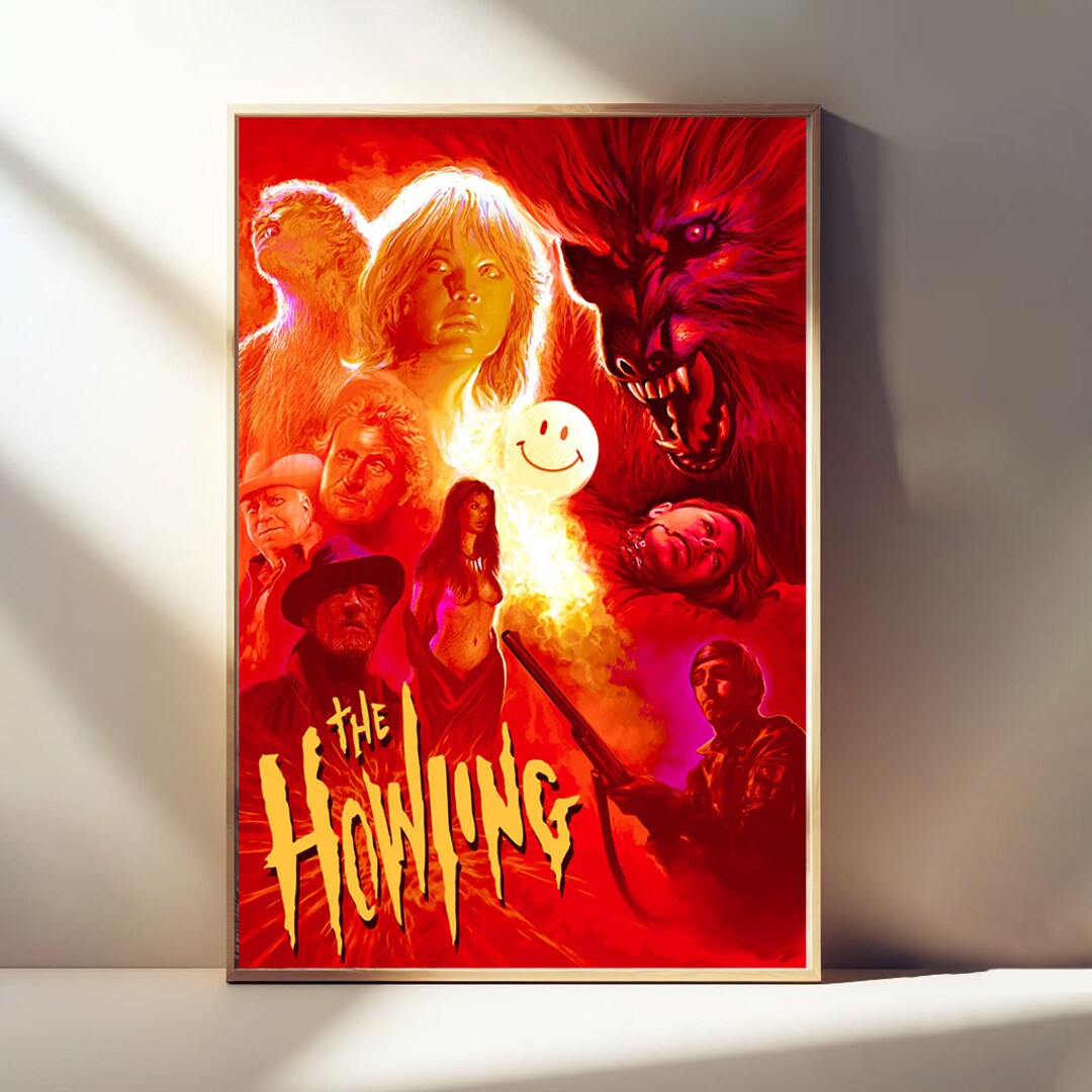 The Howling Movies Posters, Room Decor Canvas Posters, Classic Film ...